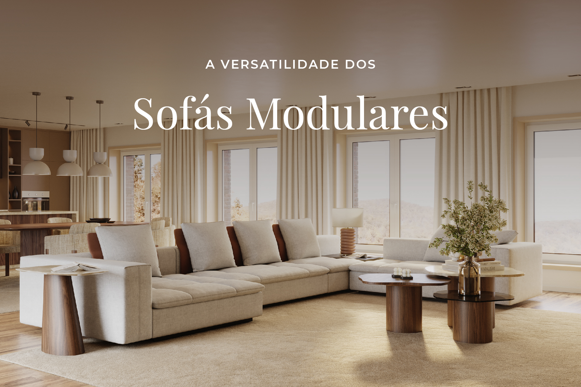 The Versatility of Modular Sofas | Jota Barbosa Interiores